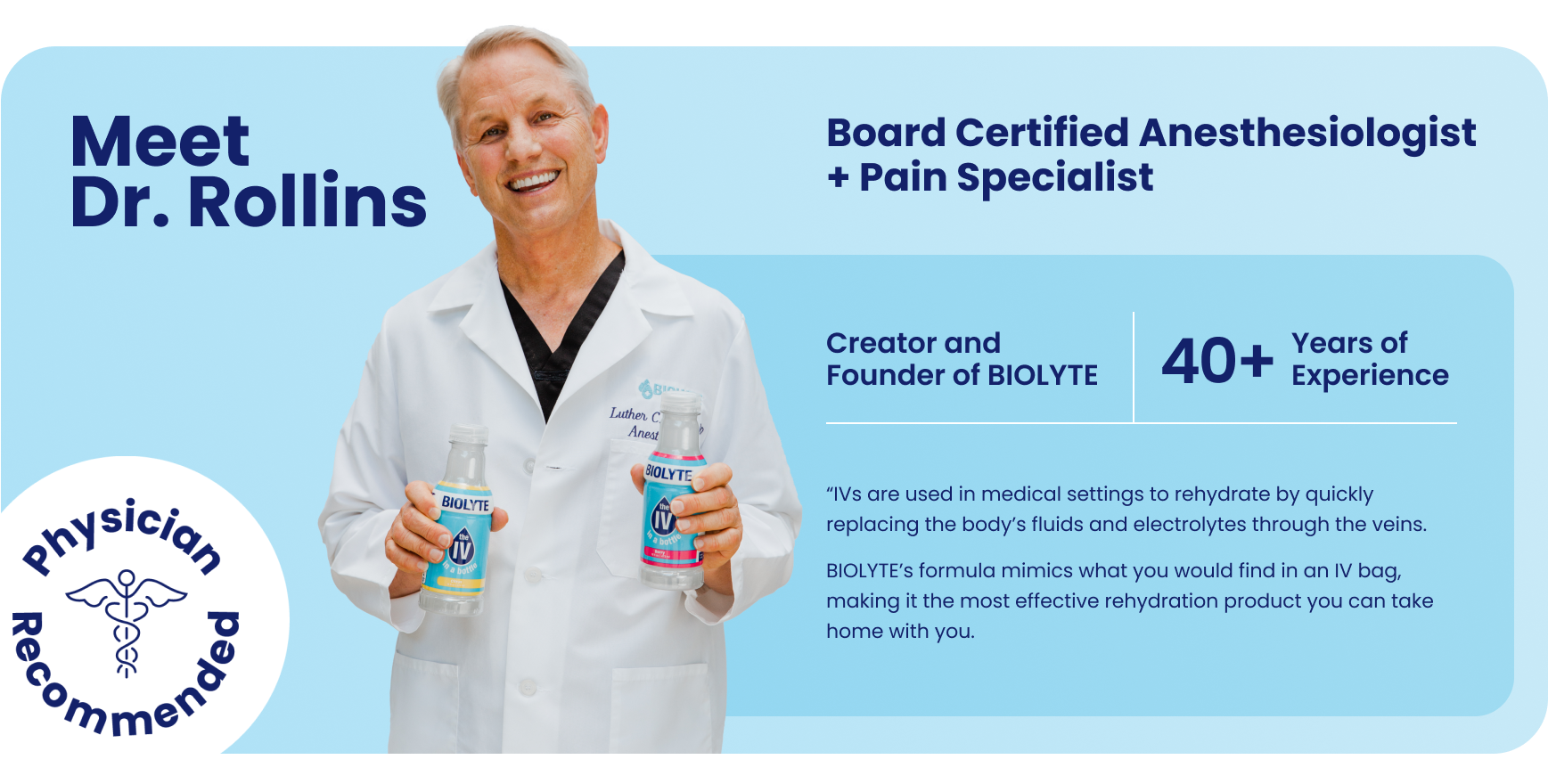 How It Works - BIOLYTE Medical